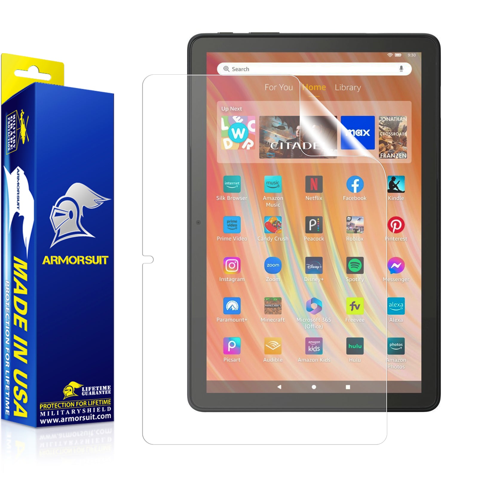 [2 Pack] ArmorSuit Screen Protector for Fire HD 10/ HD 10 Plus/ HD 10