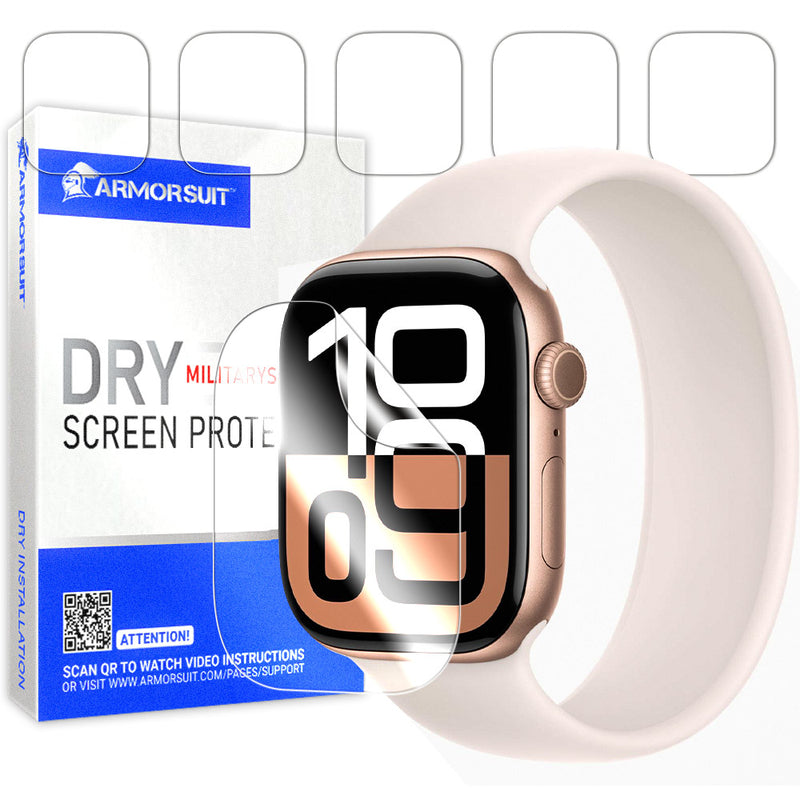 [6 Pack] Armorsuit MilitaryShield Screen Protector Apple Watch Series