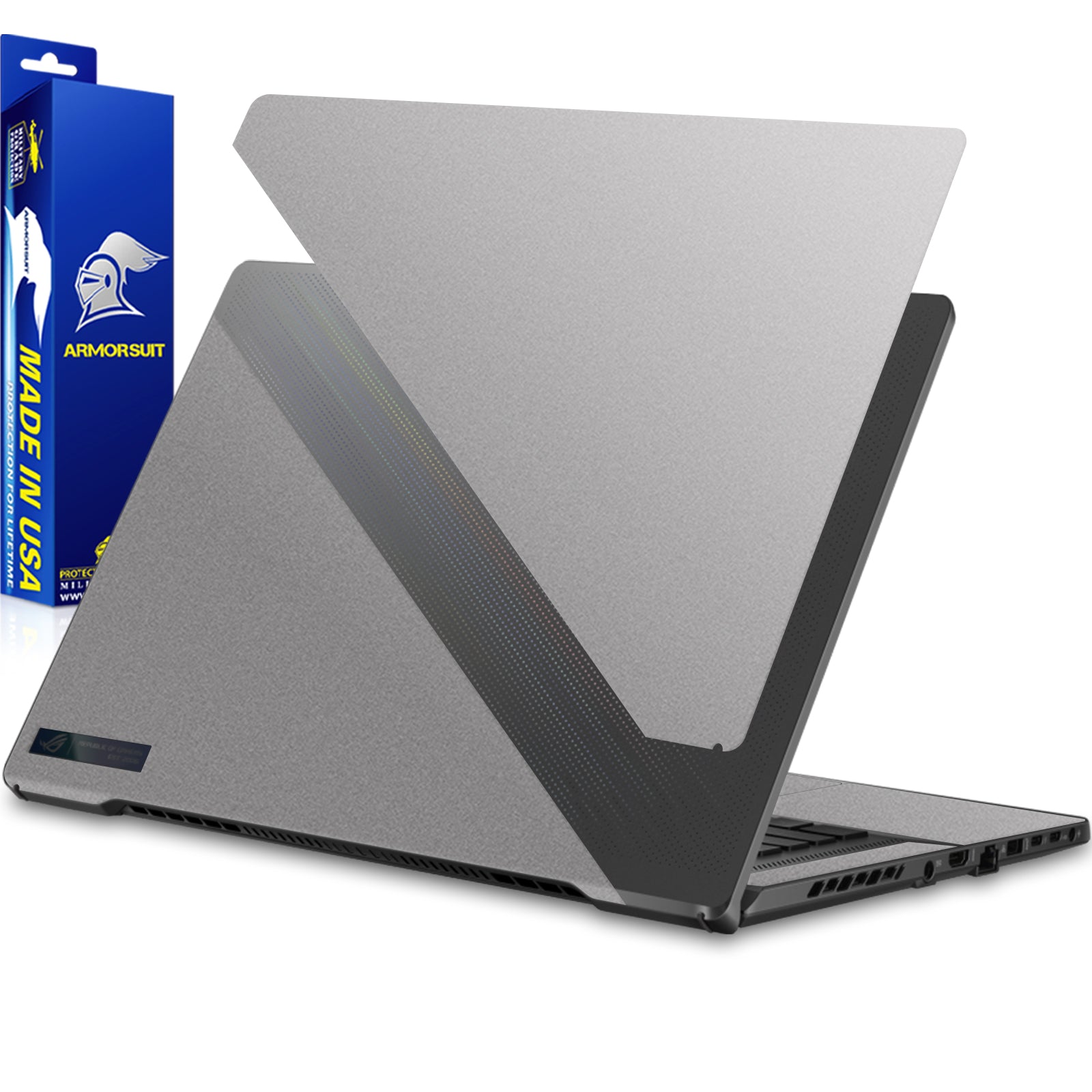 [2 Pack] Armorsuit MilitaryShield Vinyl Skin Wrap Film for Asus Zephyr