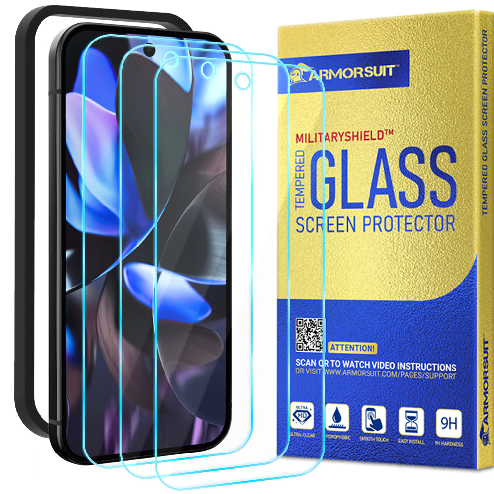 [3 Pack] ArmorSuit for Google Pixel 9 Pro XL Tempered Glass Screen Pro