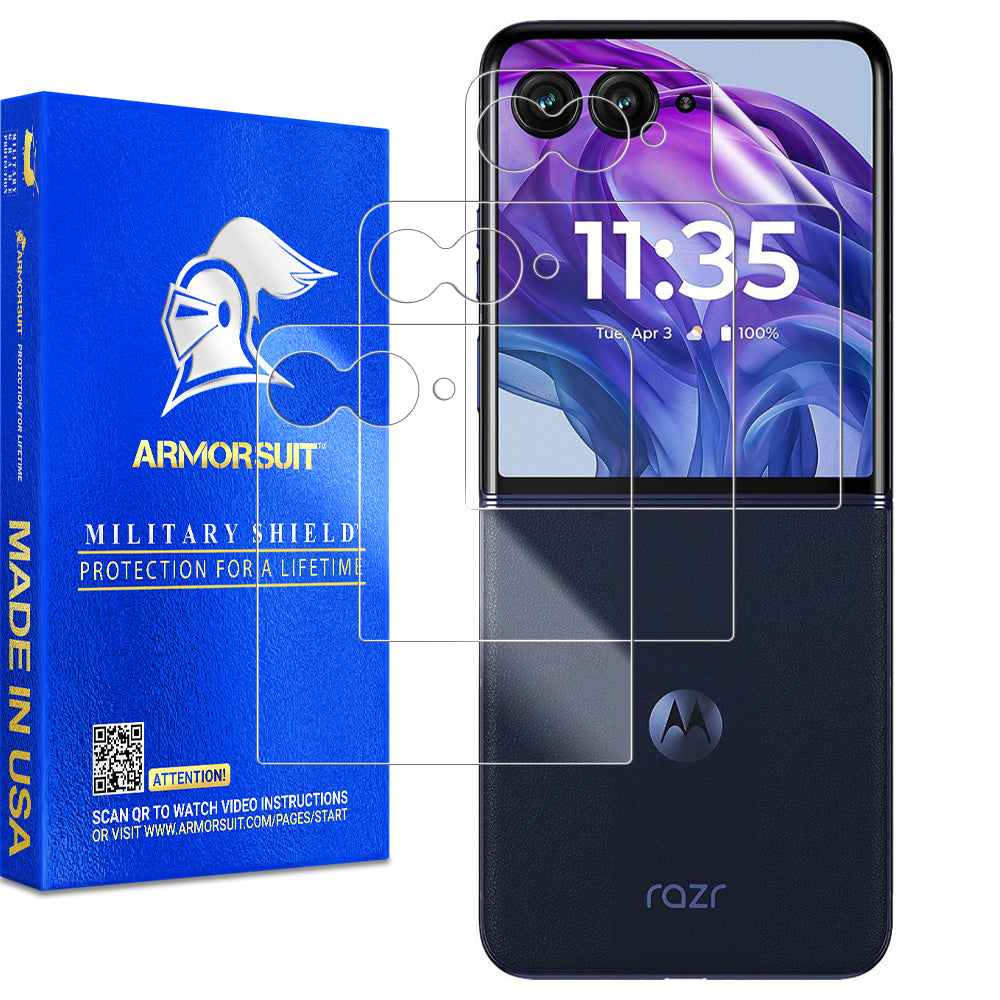[3 Pack] ArmorSuit for Motorola Razr Plus (2024) Screen Protector Film
