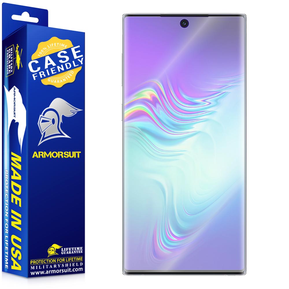 [2-Pack] Samsung Galaxy Note 10 Plus Screen Protector - [Case Friendly