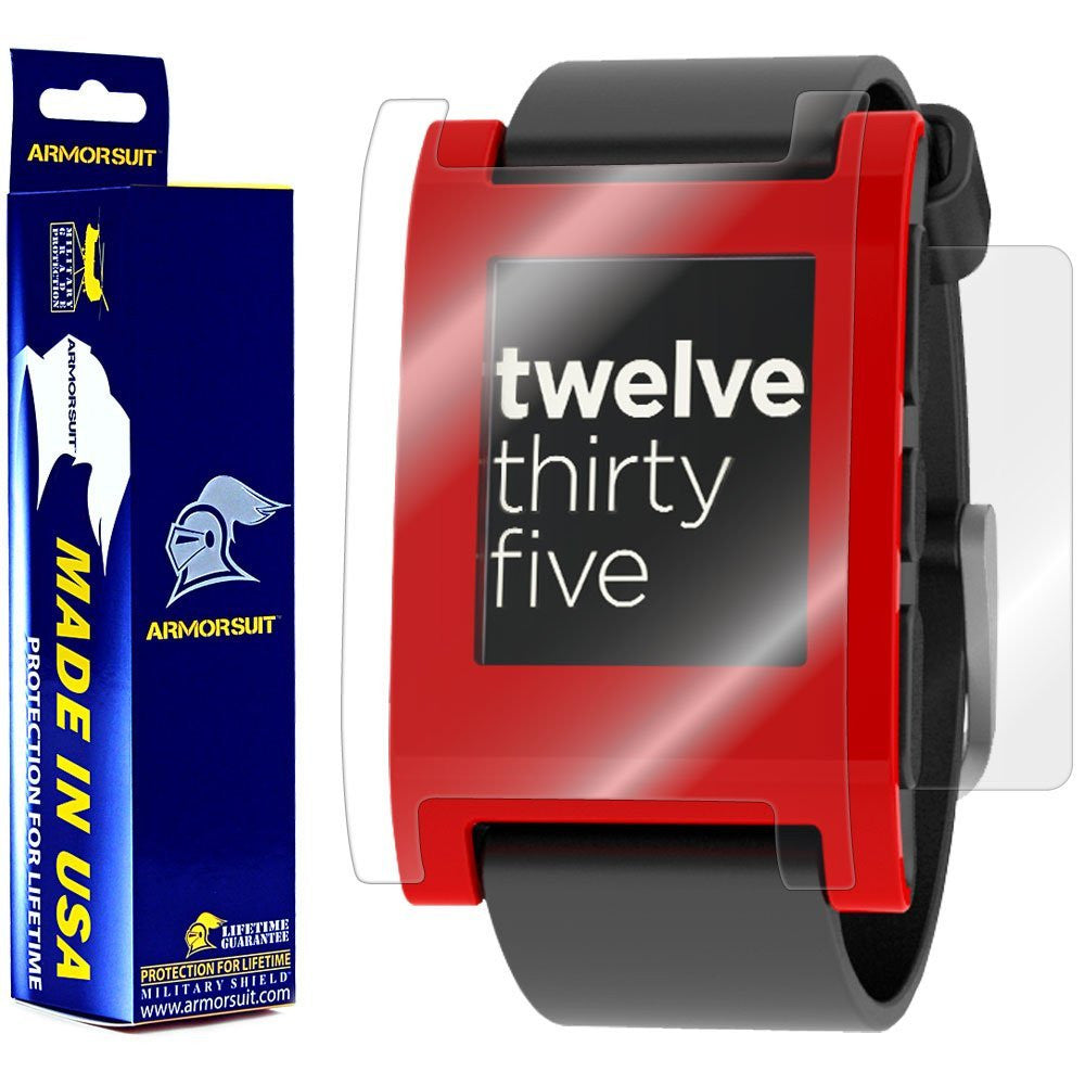 Pebble Watch Red