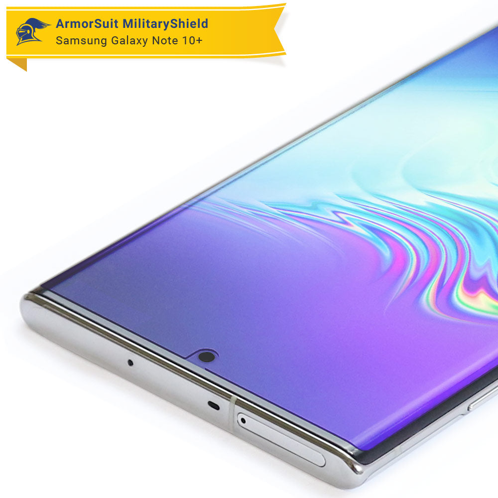 [2-Pack] Samsung Galaxy Note 10 Plus Screen Protector - [Case Friendly