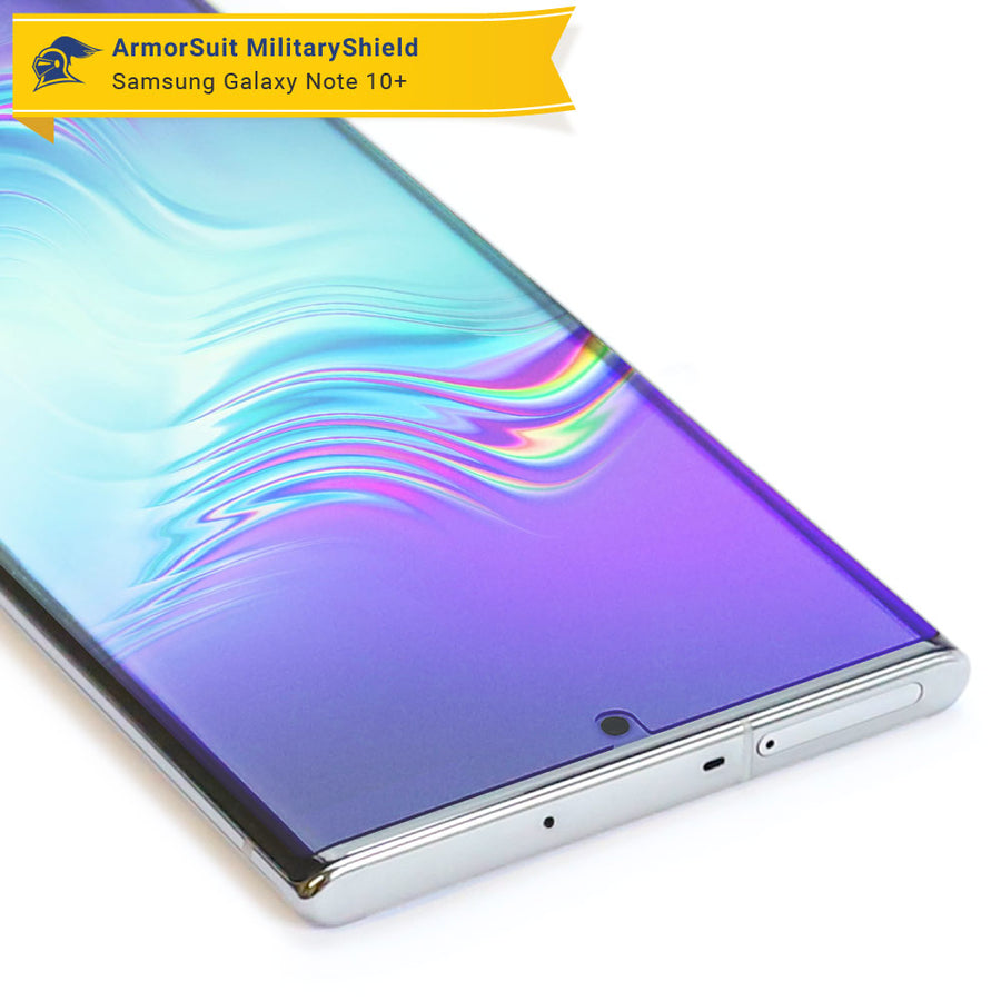 [2-Pack] Samsung Galaxy Note 10 Plus Screen Protector - [Case Friendly