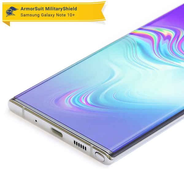 [2-Pack] Samsung Galaxy Note 10 Plus Screen Protector - [Case Friendly